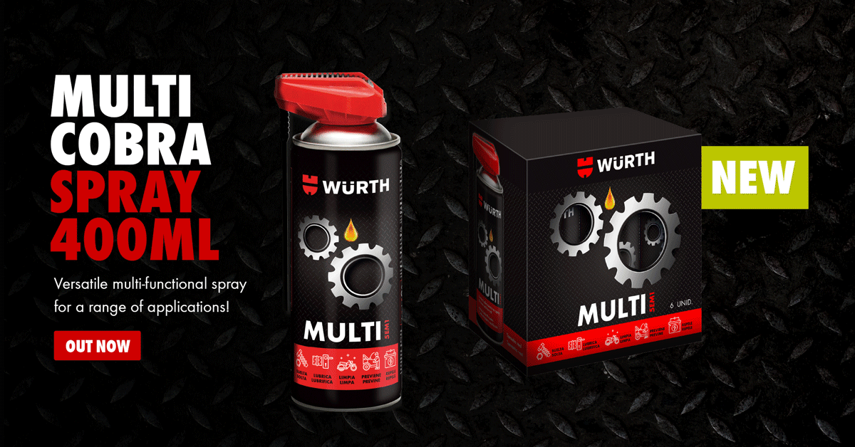 Introducing 5-in-1 Maintenance Oil Multi Cobra! - Würth Ireland Ltd.