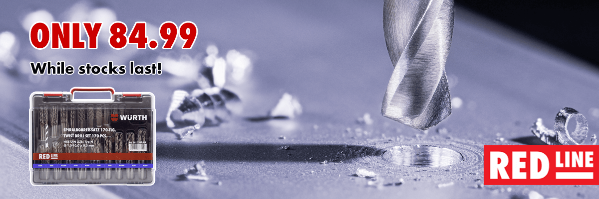 Redline Twist Drill Bit Set - Würth Ireland Ltd.